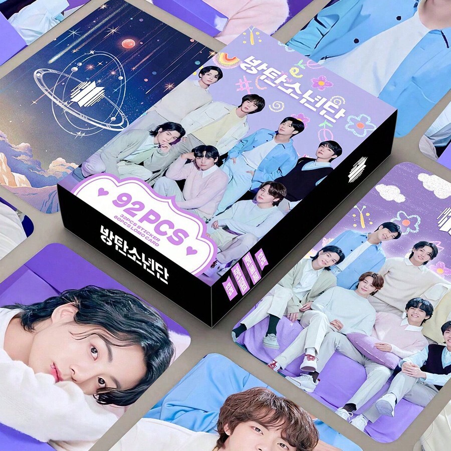 Photocard Stickers, Double-Sided Holographic Photocard, Lomo Cards ...