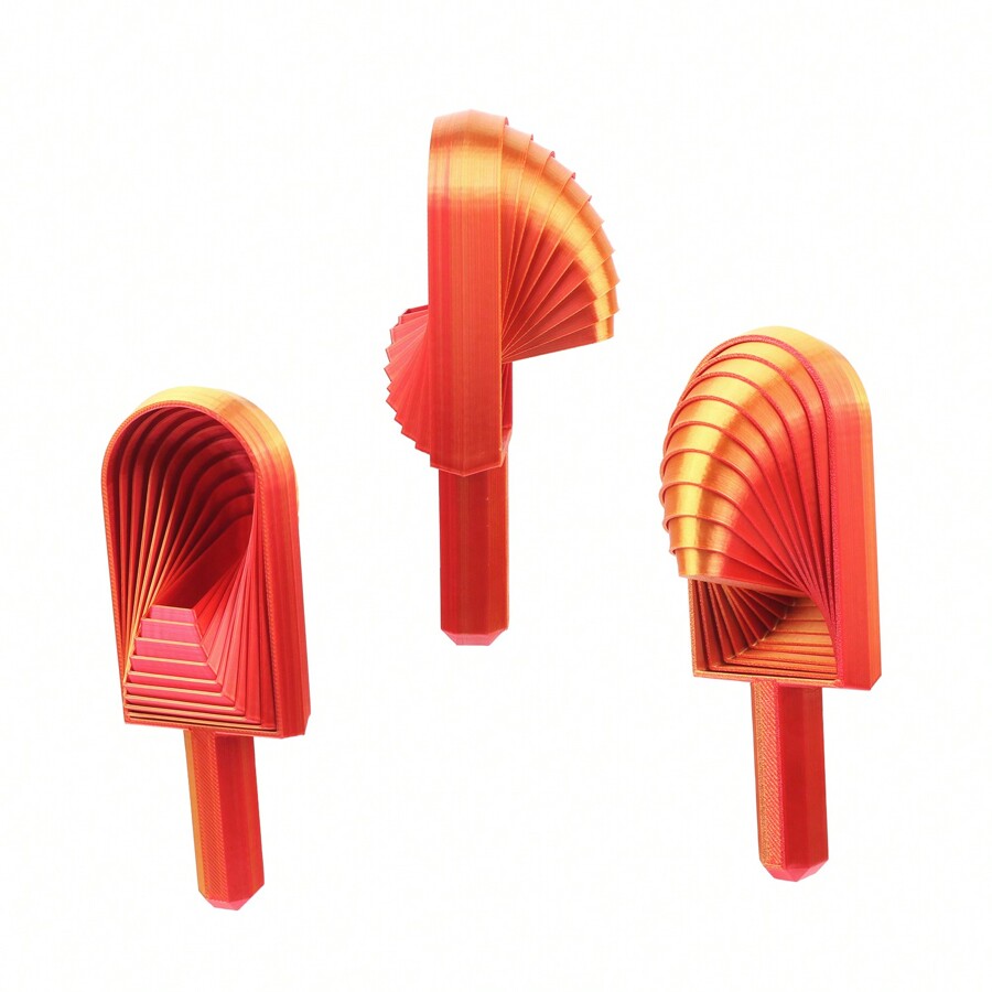 3D Printed Ice Cream Stacking Music, Simulated Ice Cream Models, 3D ...