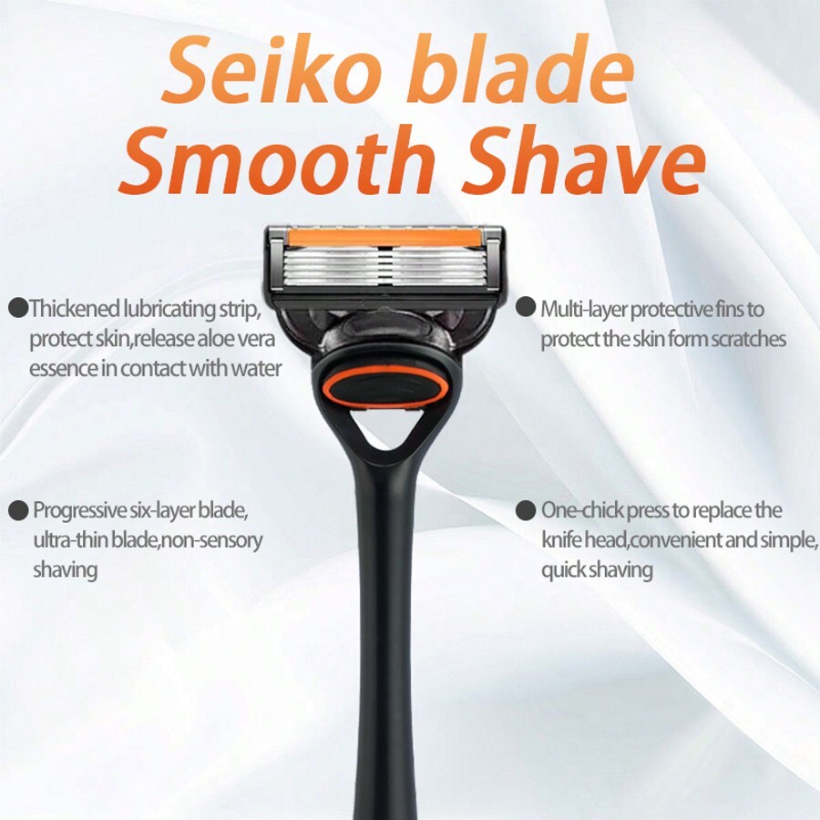 Classic Shaver, Manual Shaver With Five Layers Of Blades, Universal ...