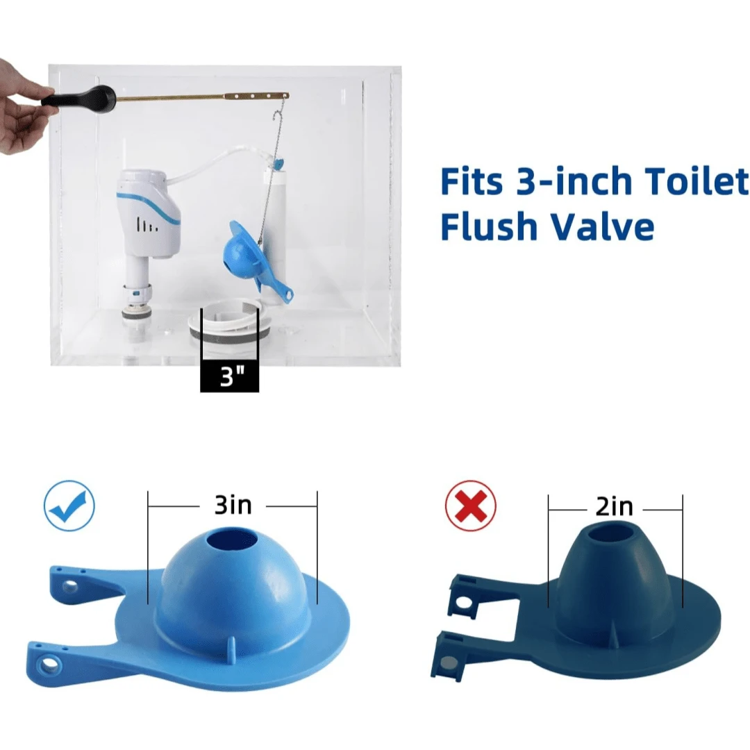 1pc 3-Inch Toilet Flappers Replacement Compatible With 99-788, Water ...