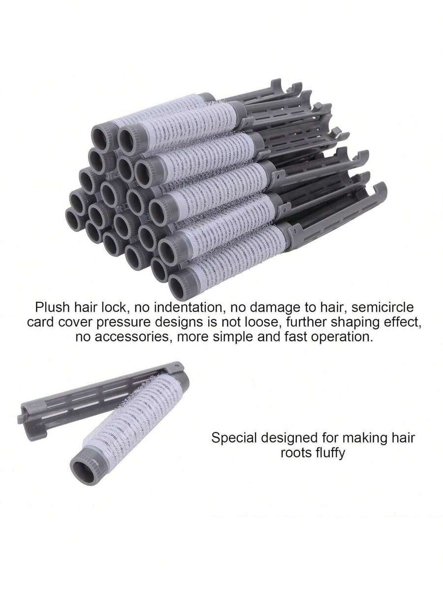 20pcs No-Heat Curling Rods, Universal Hair Curling Tool For Crimping ...