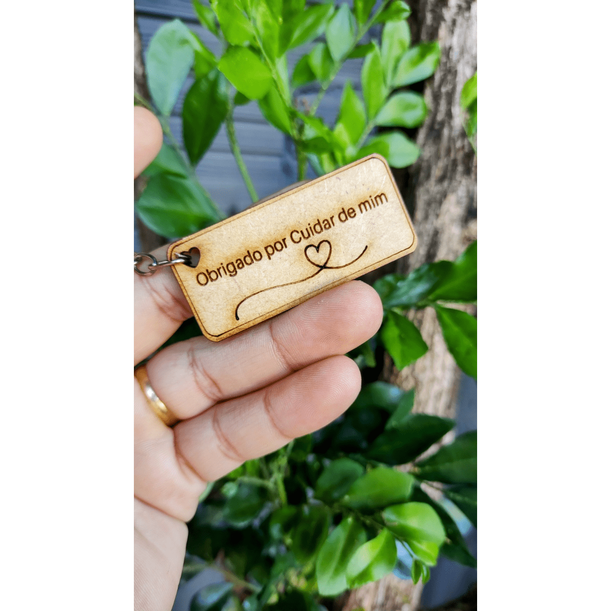 Thank You For Taking Care Of Me Keychain 75 Units MDF, Decoration ...