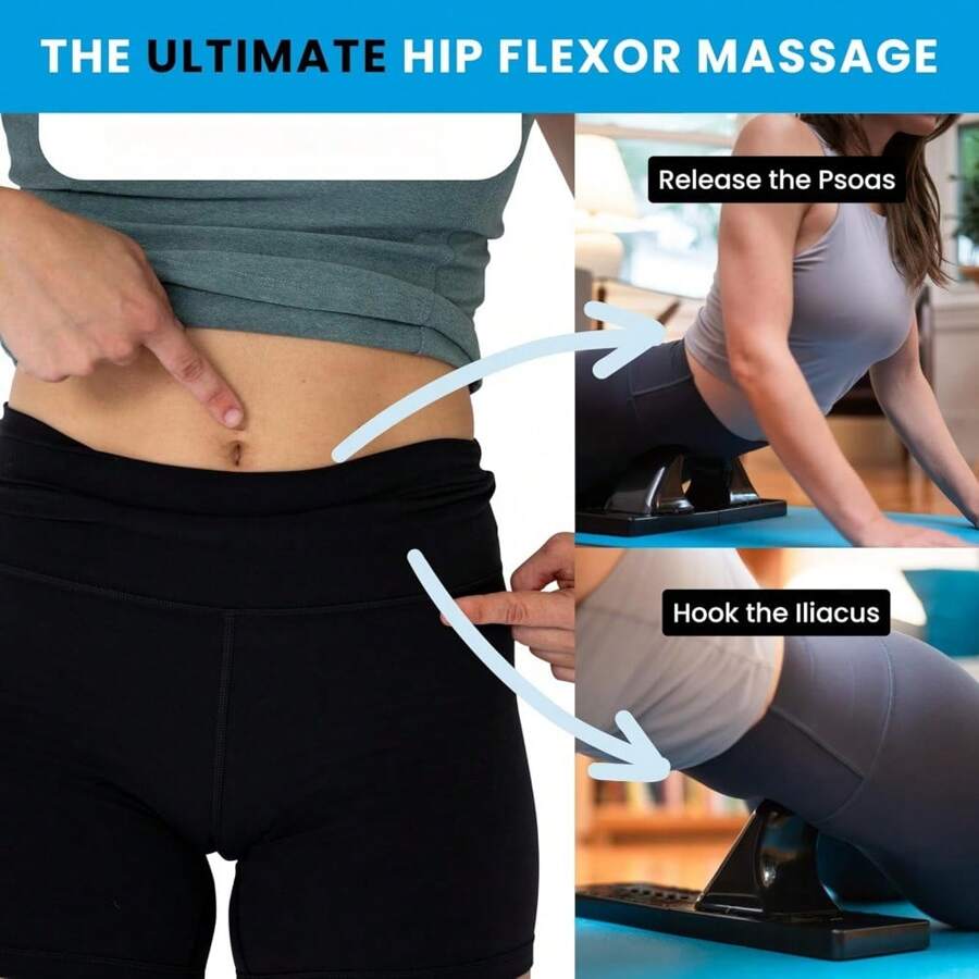 Fully Adjustable Psoas Muscle Release Tool For QL, Hip Flexor, Back ...