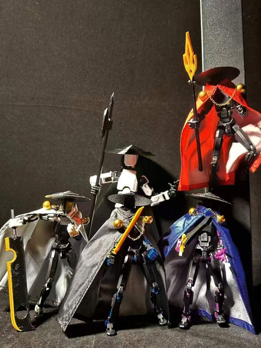 Wiggable T13 Action Figures With Weapons Accessories - Multi ...