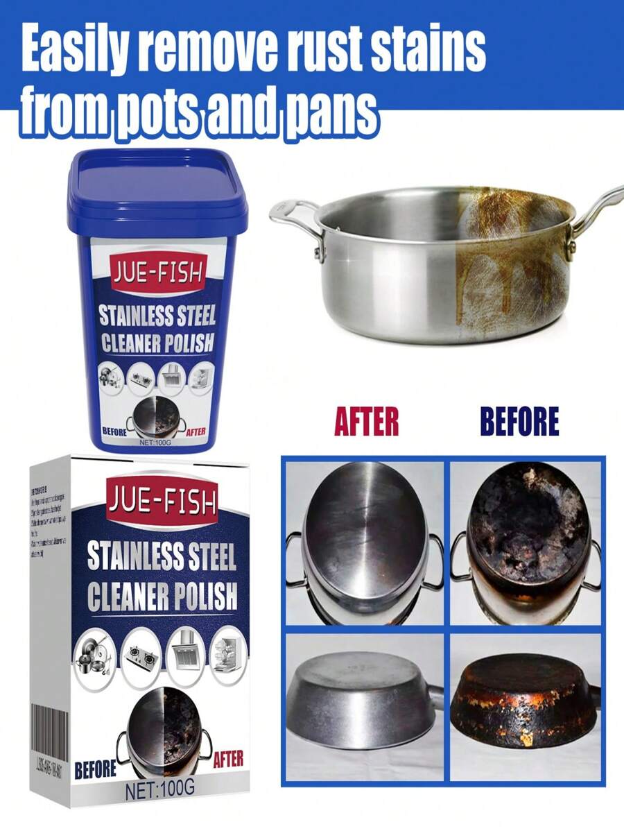 Kitchen Utensils Decontamination Paste Kitchen Pot Bottom Pot Rust ...