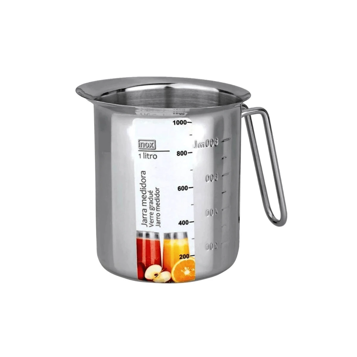 Large Stainless Steel Measuring Jug 1 Liter | SHEIN USA