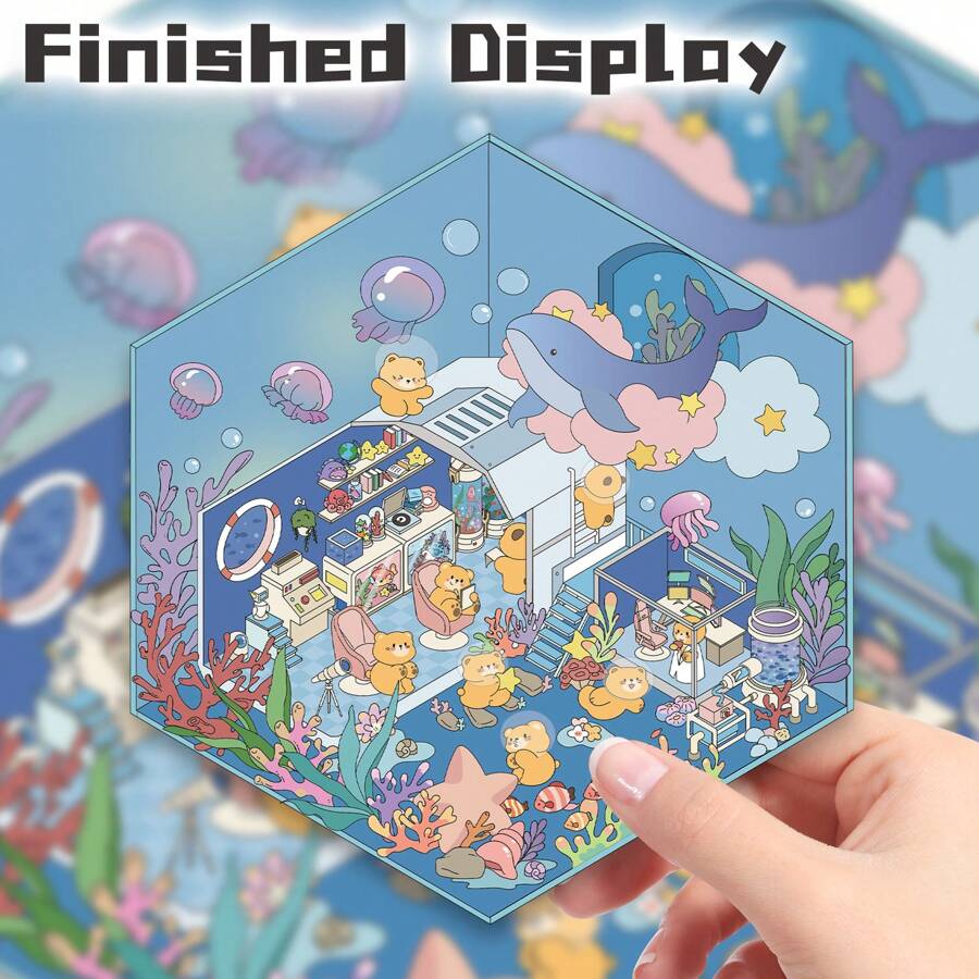 3D Cute Landscape Stickers For Miniature Scenes Multiple Themes DIY ...
