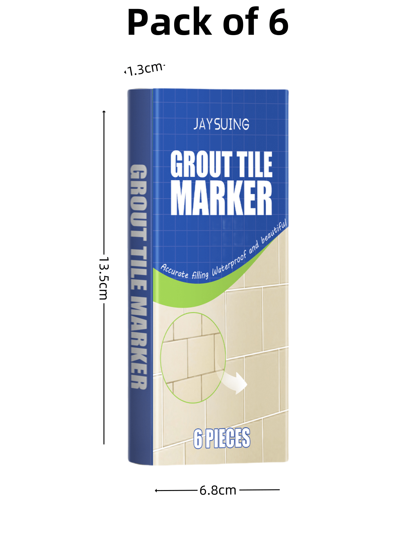 Tile Seam Pen Home Tile Seam Waterproof And Mildew-Proof Hook Seam Beautiful Gap Filler | SHEIN EUR