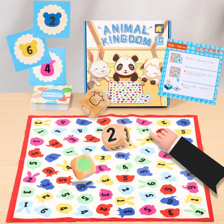 1pc Pat Pat Le Animal Reaction Parenting Children Puzzle Early Learning ...