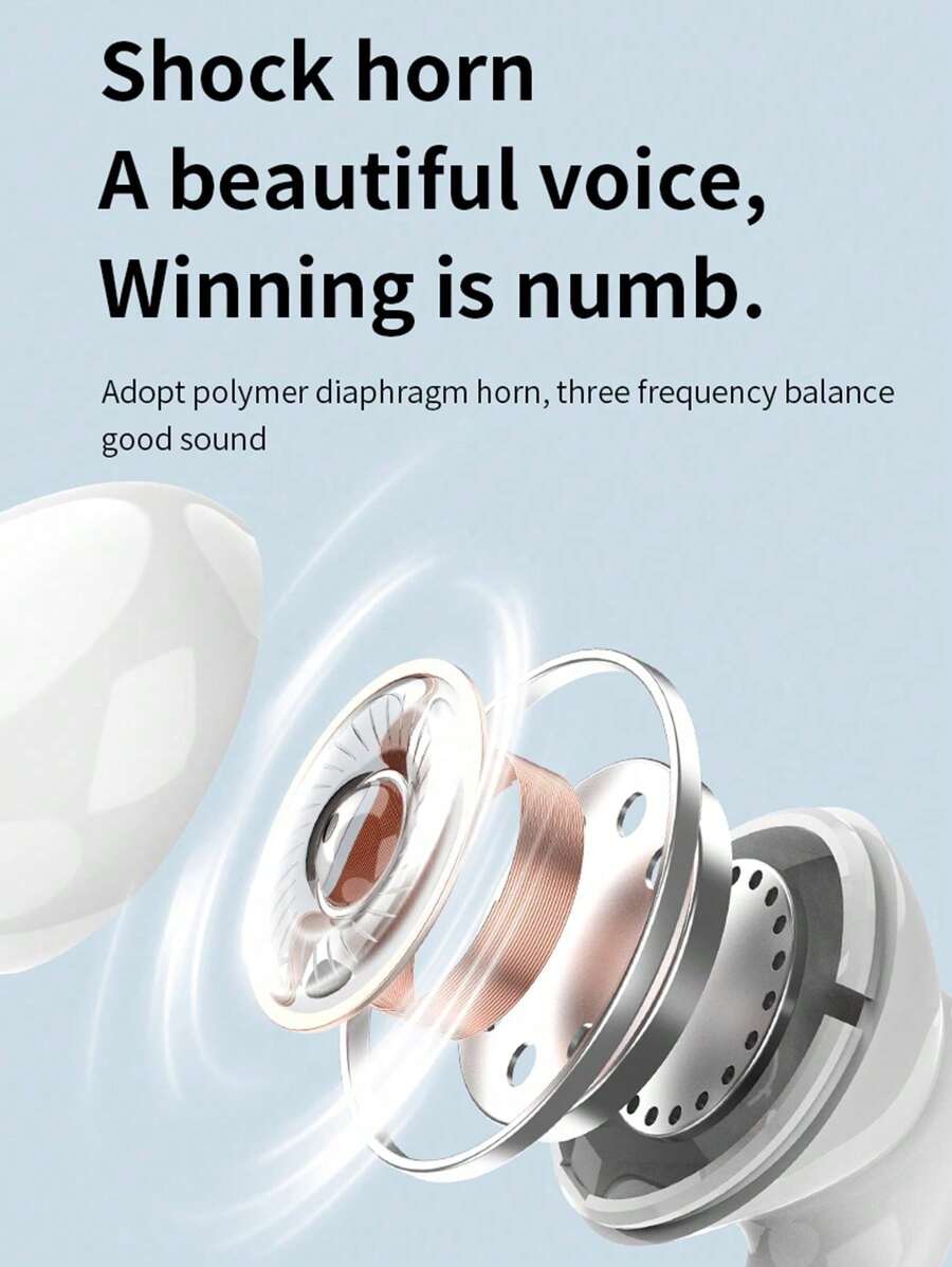 TWS Wireless Earbuds - Unparalleled True Wireless Freedom, Ergonomic ...