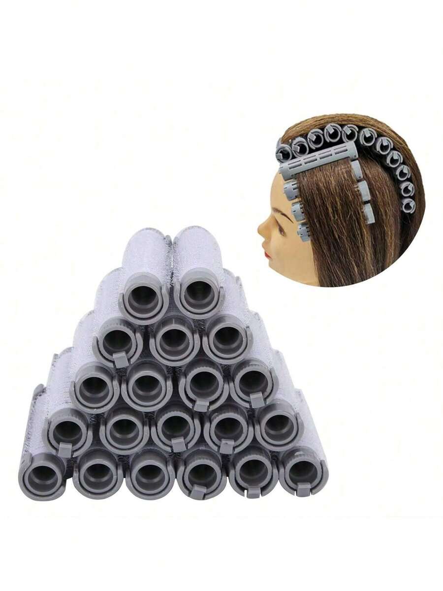 20pcs No-Heat Curling Rods, Universal Hair Curling Tool For Crimping ...
