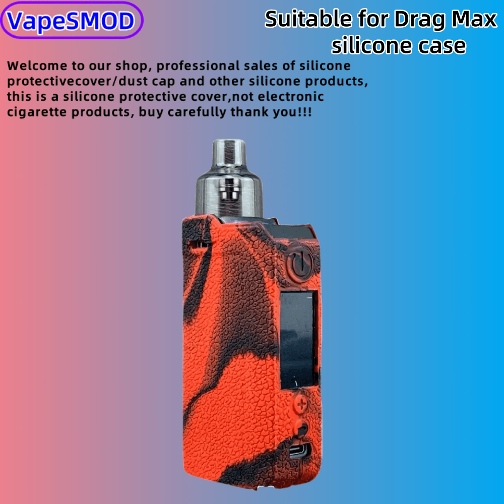 VapeSMOD Shock-Proof Silicone Protective Case / Cover For VooPoo Drag ...