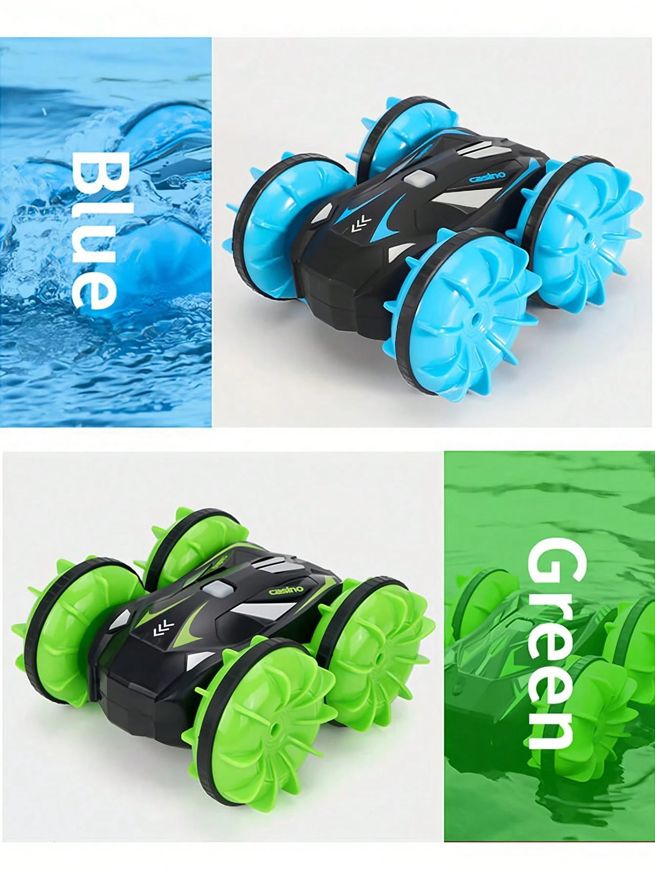 1 Set Funny Creative Dual-Sided Stunt Flipping Remote Control Car ...