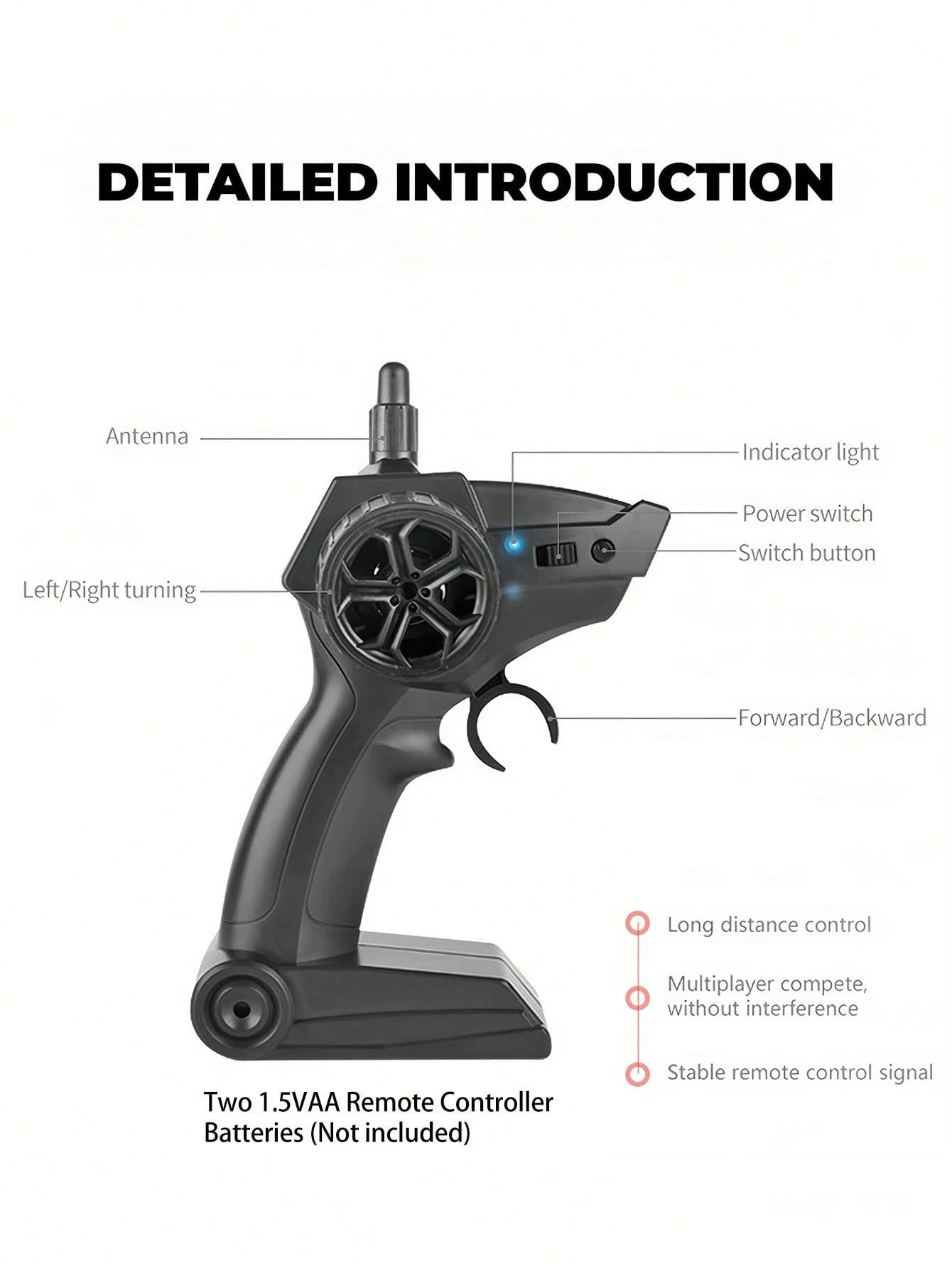 1 Set Funny Creative Dual-Sided Stunt Flipping Remote Control Car ...