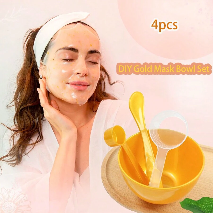 Face Mask Mixing Bowl Set, DIY Facemask Mixing Tool Kit With Facial ...