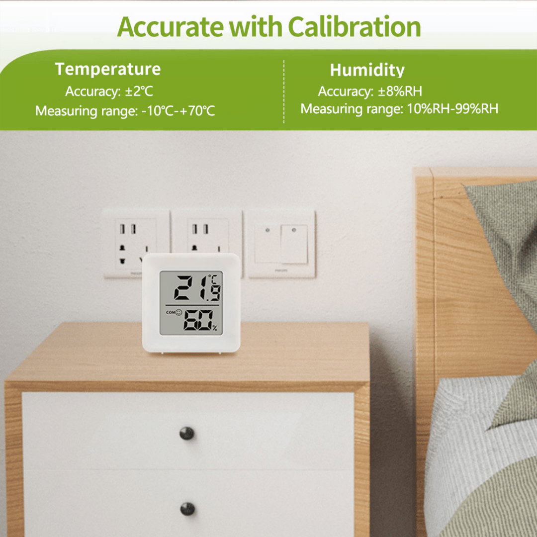 1pc, MINI Home Temperature And Humidity Meter, Bedroom Indoor Mini ...