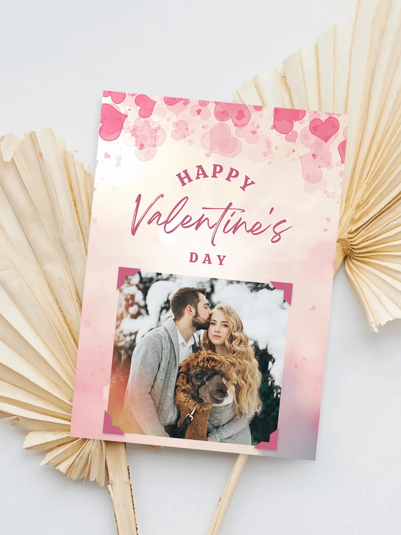 1pc Custom Photo Text Greeting Cards Design Your Own Card, Personalized ...