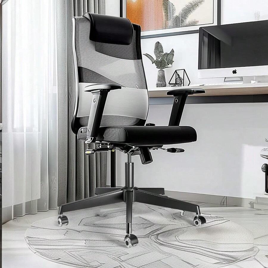 28" Heavy Duty Office Chair Base Replacement Parts, Matte Black,Round ...