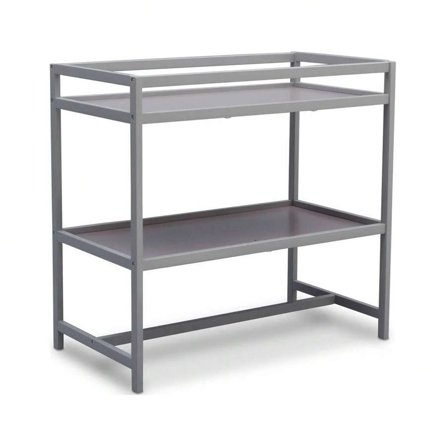 Delta Children Harbor Changing Table, Greenguard Gold Certified, Grey ...