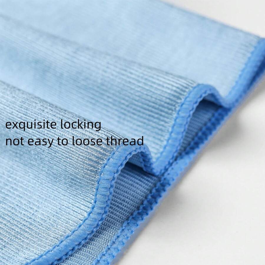 8pcs Lint-Free Microfiber Cloth For Streak-Free Cleaning Of Wine ...