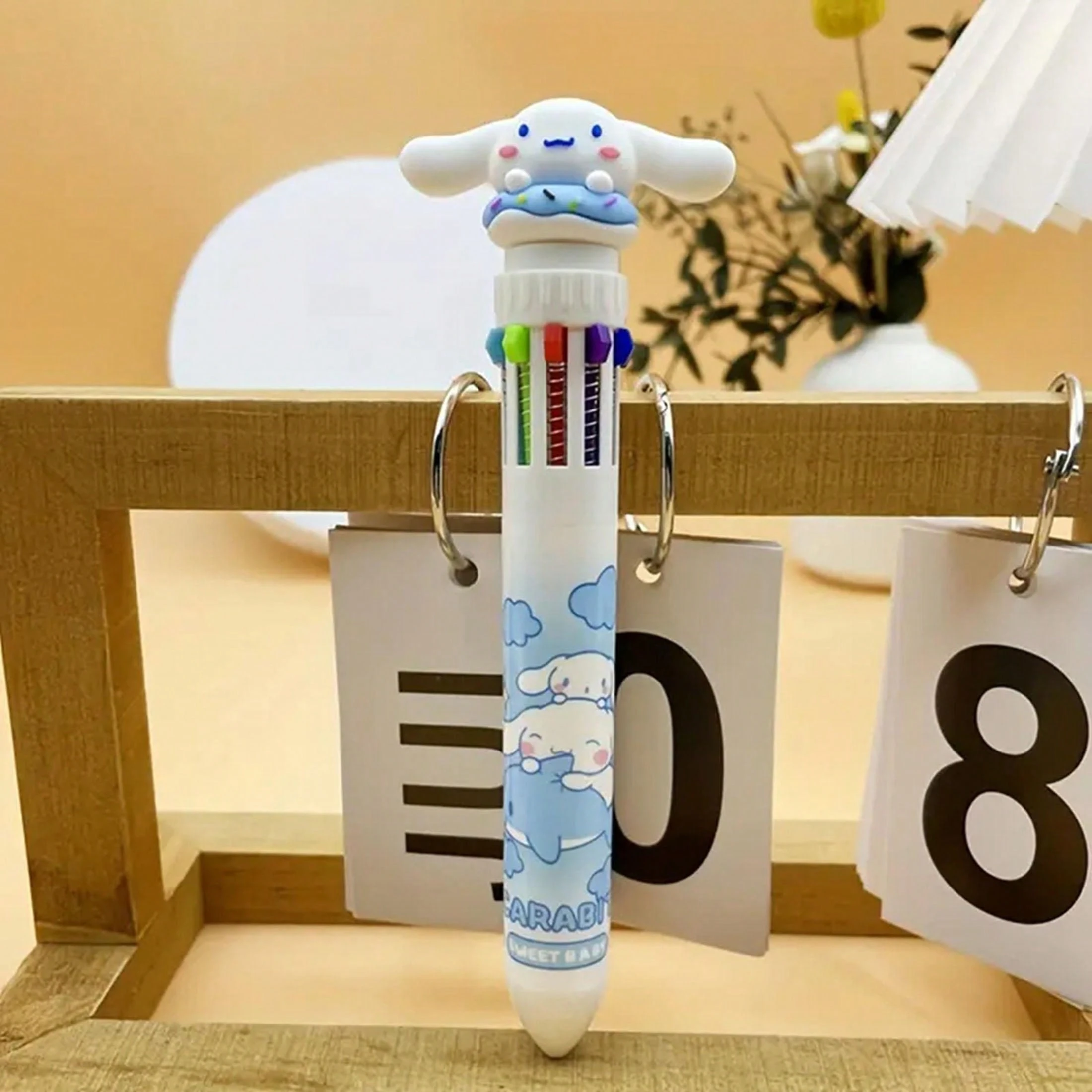 Sanrio 10 Color Cartoon Sanrio Design Ball Point Pens, Multi-Color ...