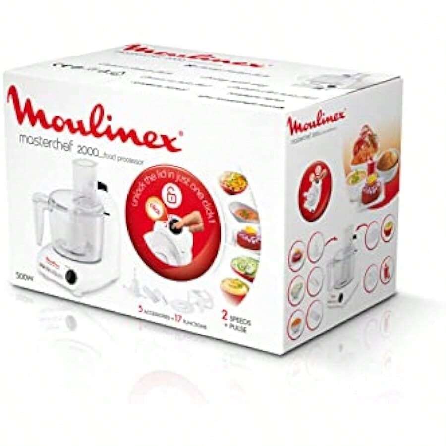 Moulinex Master Chef FP211110 Multifunctional Food Processor 500 W ...