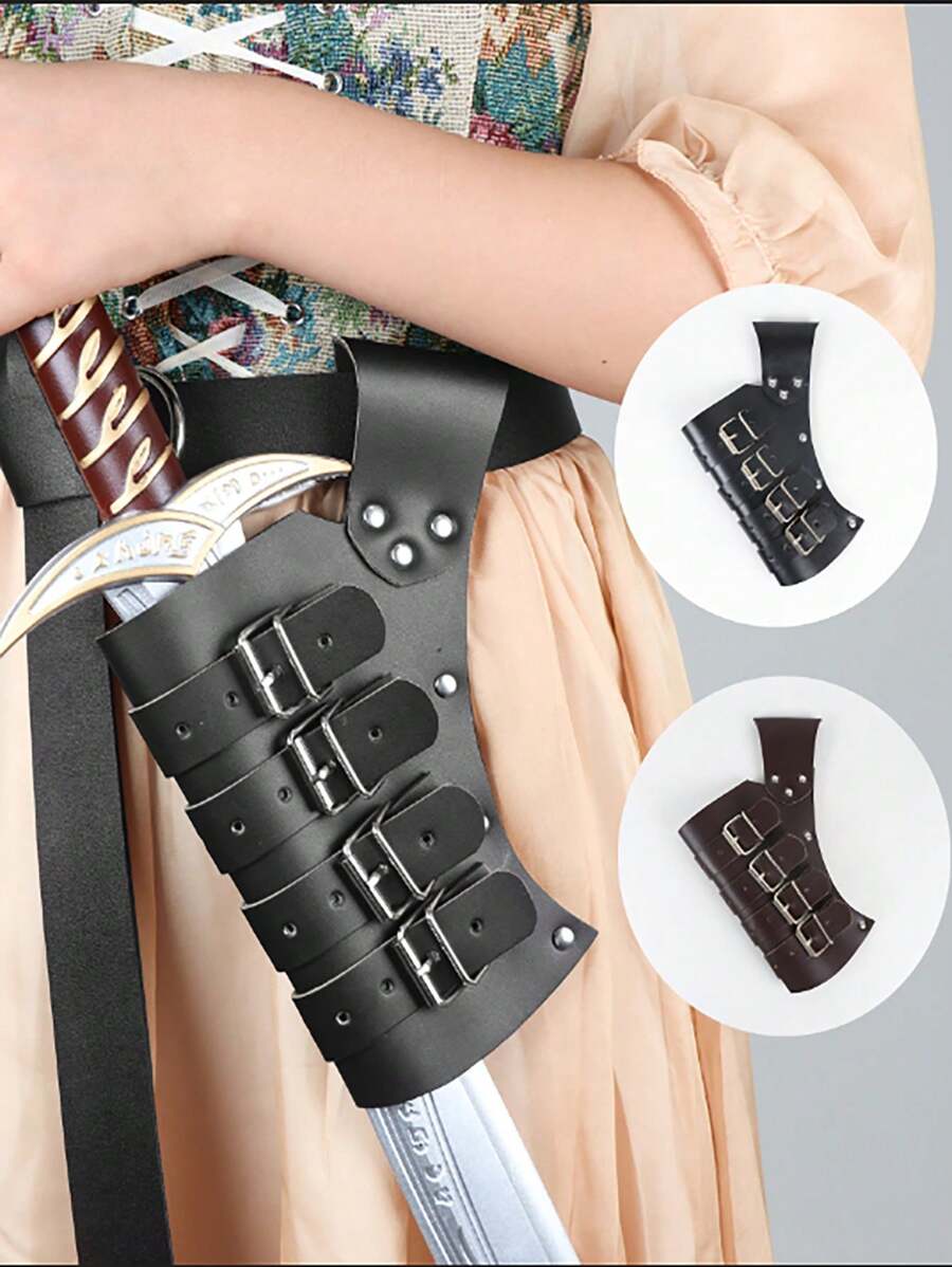 1 PC Medieval Viking Sword Belt Sheath Scabbard Holder Men LARP Pirate ...