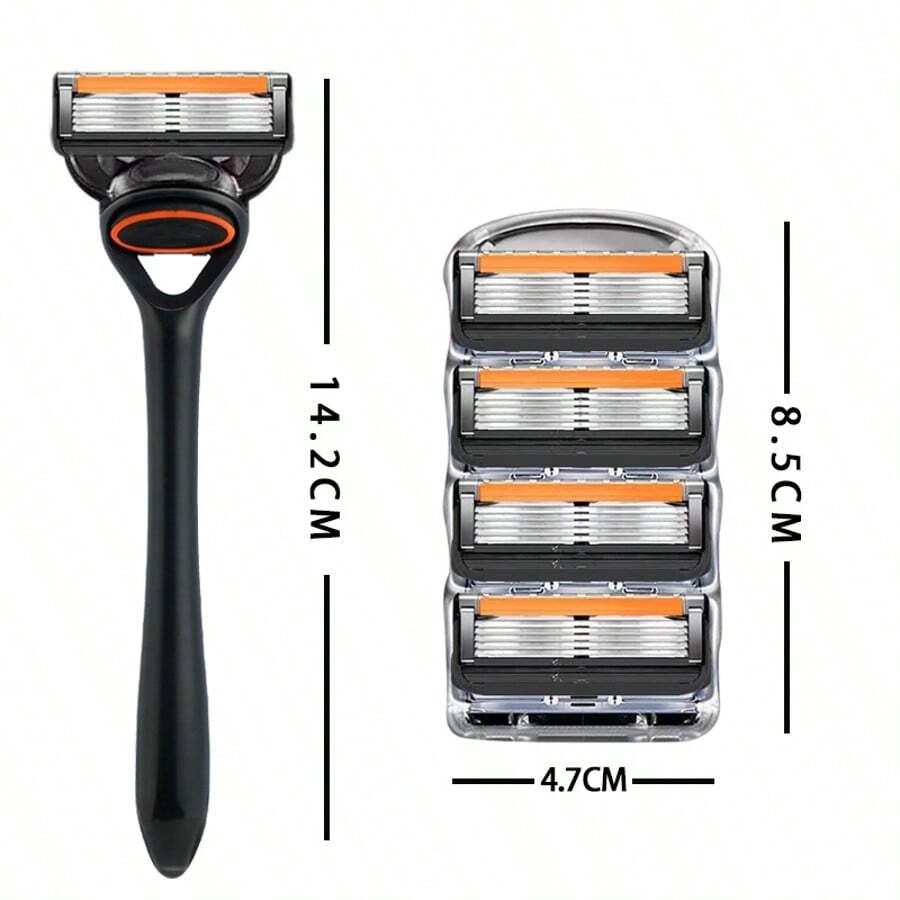 Classic Shaver, Manual Shaver With Five Layers Of Blades, Universal ...