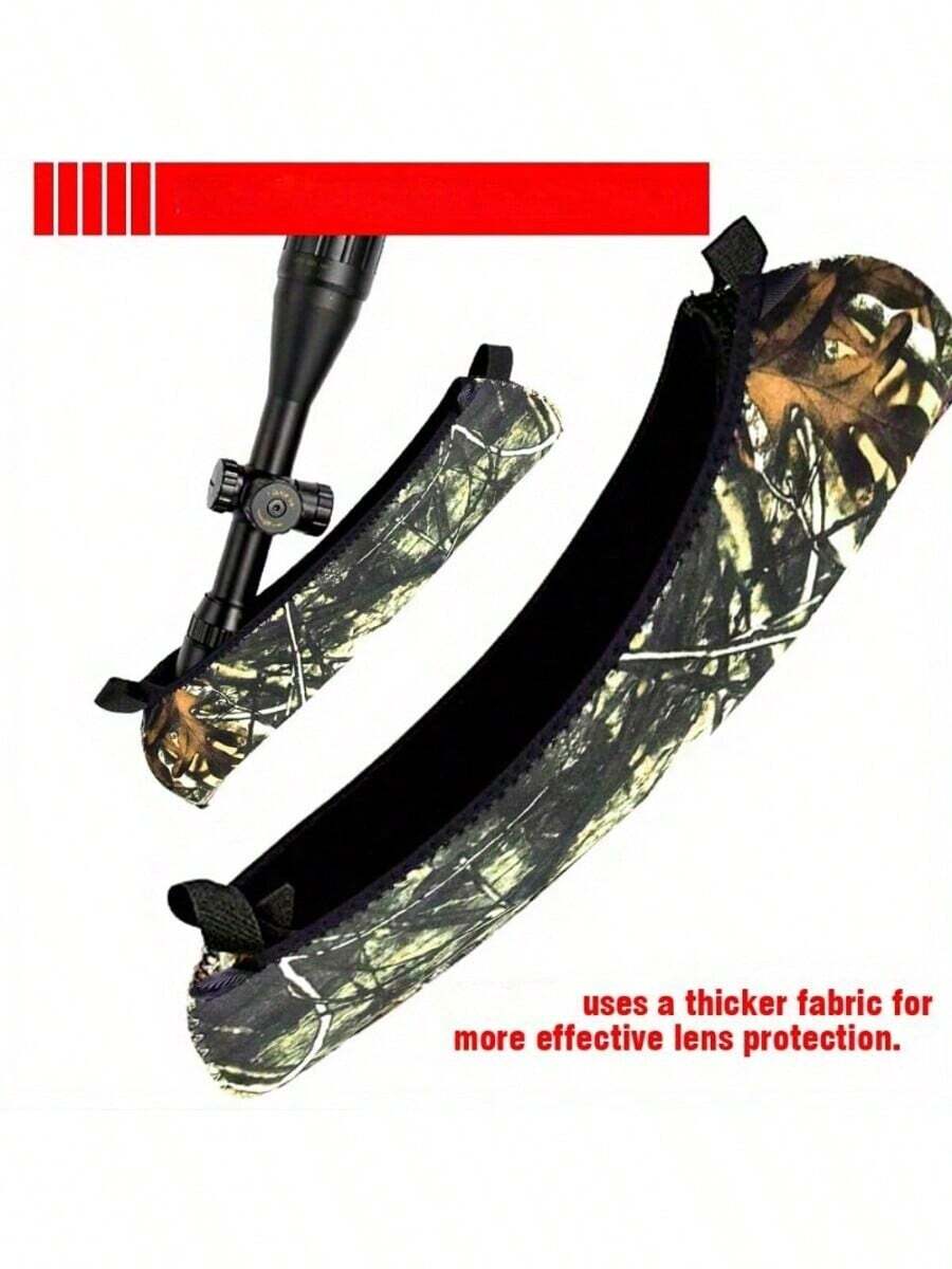 Neoprene Scope Covers, Waterproof Optics Lens Cover For Outdoor Hunting ...