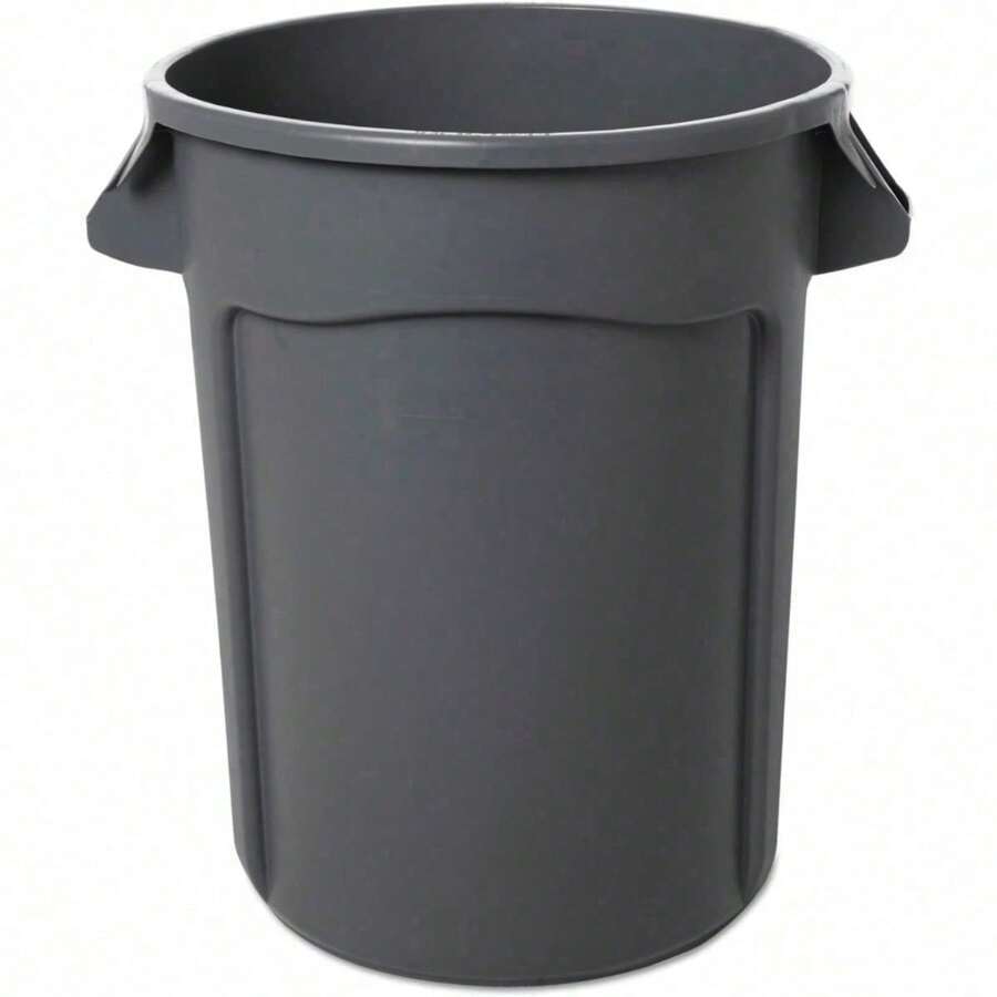 Round Brute Container Plastic 32 Gal Gray (One Pack) | SHEIN USA
