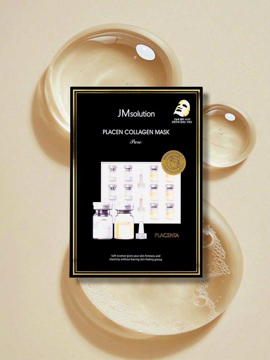 JMsolution Korea JM SOLUTION Placenta Collagen Mask Pure Edition Placenta Series # Elastic ...