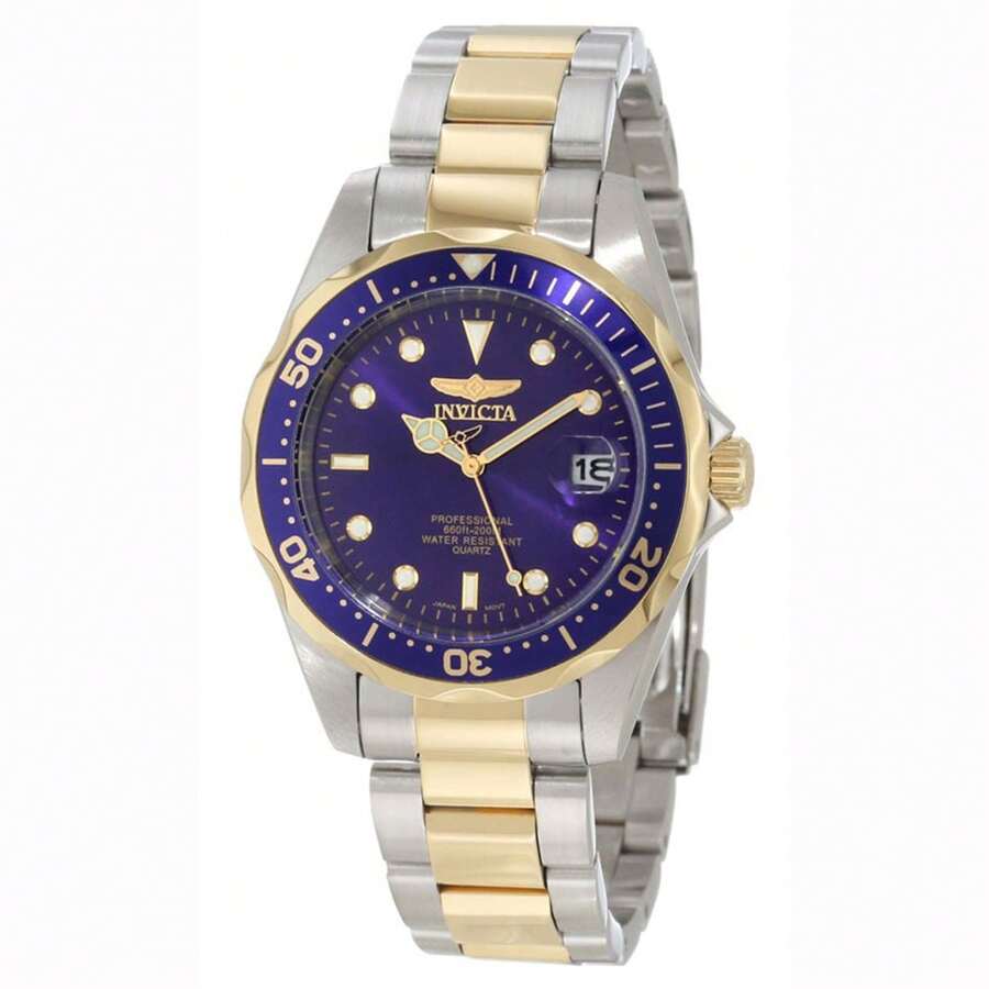 Invicta 8935 Men's Two Tone Blue Dial Pro Diver | SHEIN USA