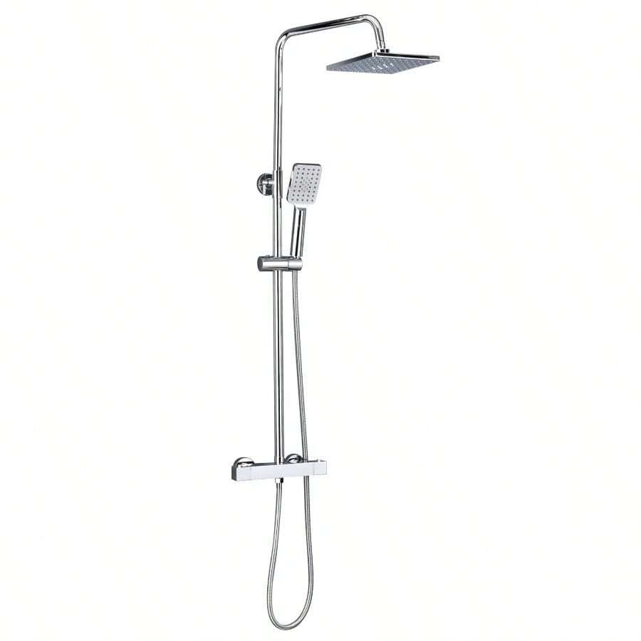 Solepearl Tat Shower System Square Tatic 38 °C Shower Mixer Set With ...