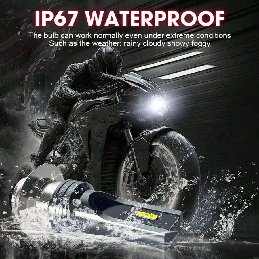 For Kawasaki Prairie 360 2003 2004 2005-13 H6 Xenon LED Hyper Headlight Bulbs Lights Bulb ...