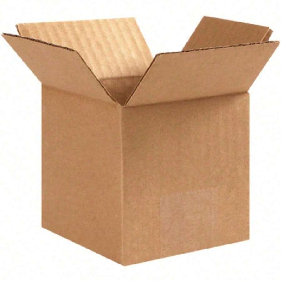 8x8x6 Pack Of 50 Corrugated Cardboard Packing Shipping Mailing Moving ...