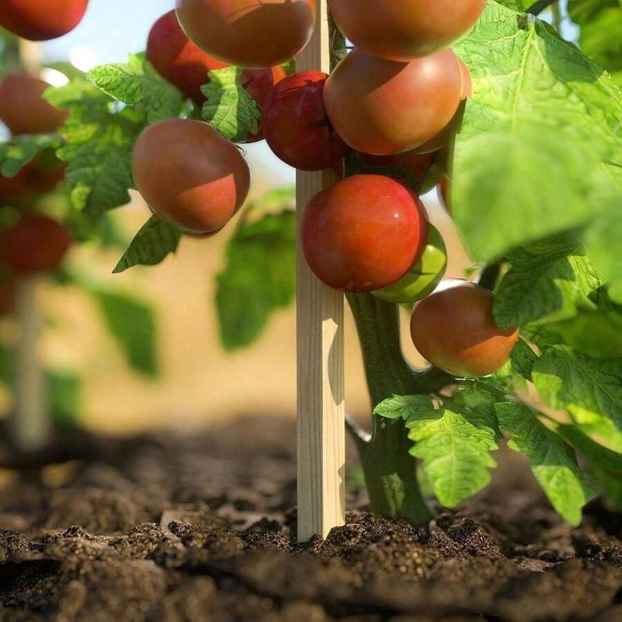 Fence 3 Ft. Wooden Garden And Sign Post Stakes (25-Pack) | SHEIN USA