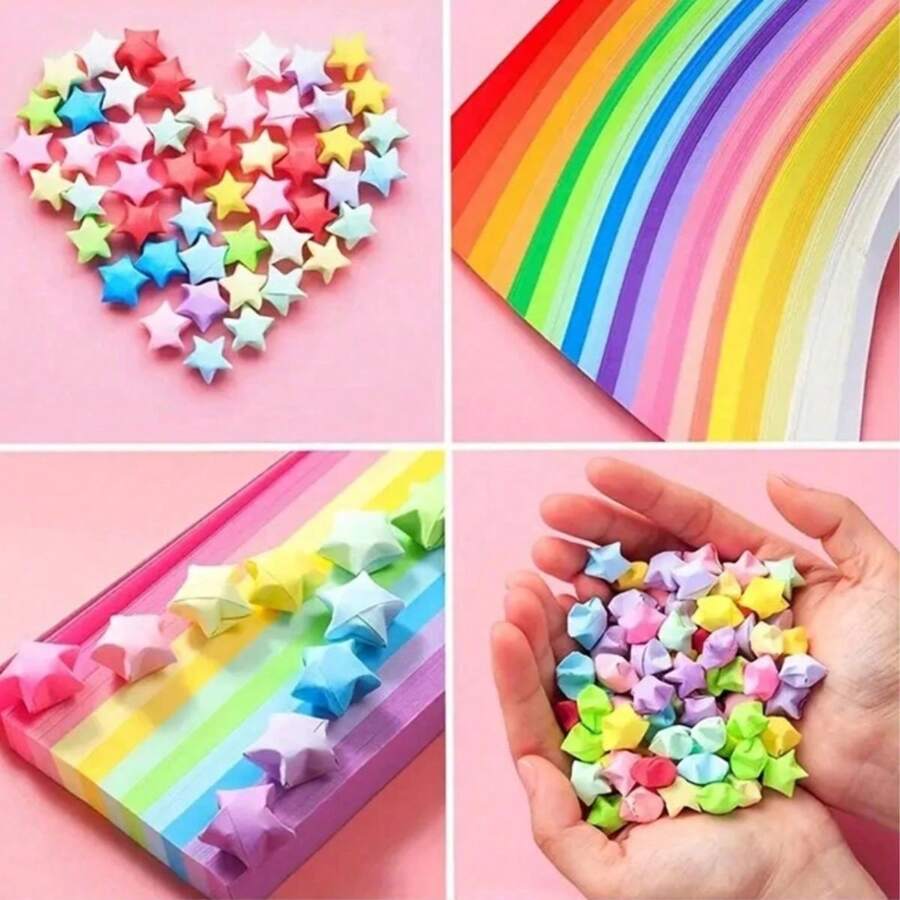 20 Sheets Color Paper Set Colored Cardstock For Origami Crafts School ...