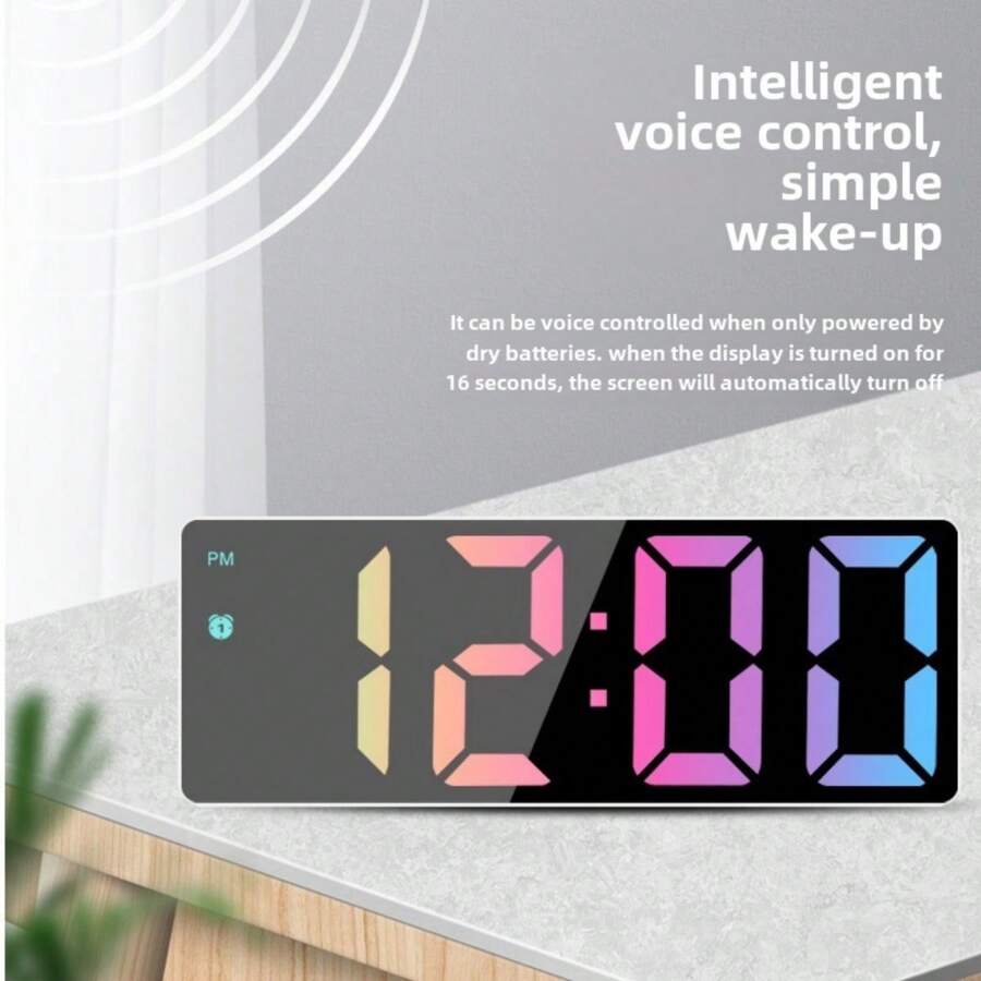 LED Simple Style Mirror Clock For Home, Alarm Clock for Sale Australia ...