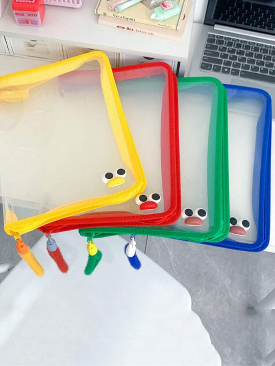 1 Pc Portable File Storage Bag, Large Capacity Vertical Document Pocket ...