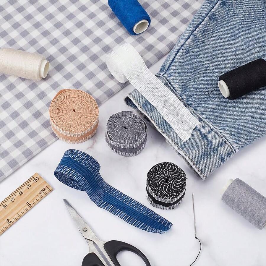 Iron-On Hemming Tape, Pants Hem Improvement Strip, Iron-On Instant Hemming Tape For Shortening ...