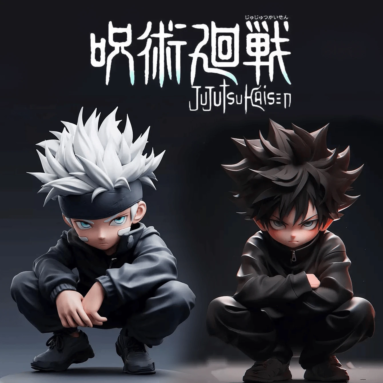 Chibi Five Fingers Sensei 'Wui' Model Statue, Anime Peripheral Gift ...