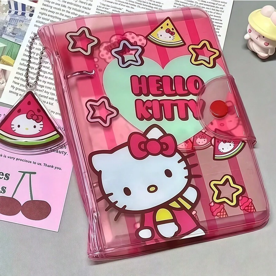 Sanrio Cute Loose-Leaf Notebook, Student Diary Journal Note Book ...