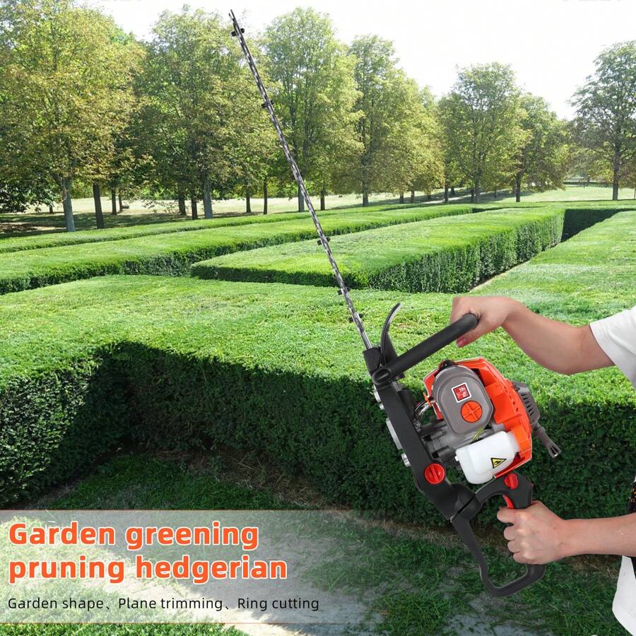 Dual Sided Blade Hedge Trimmer, 26CC Gas Hedge Trimmer, Cordless Hedge Trimmer, Handheld ...