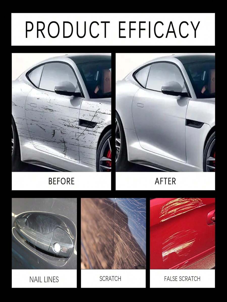 Car Scratch Repair Paste Car Paint Scratch Scratch Touch-Up Paint ...