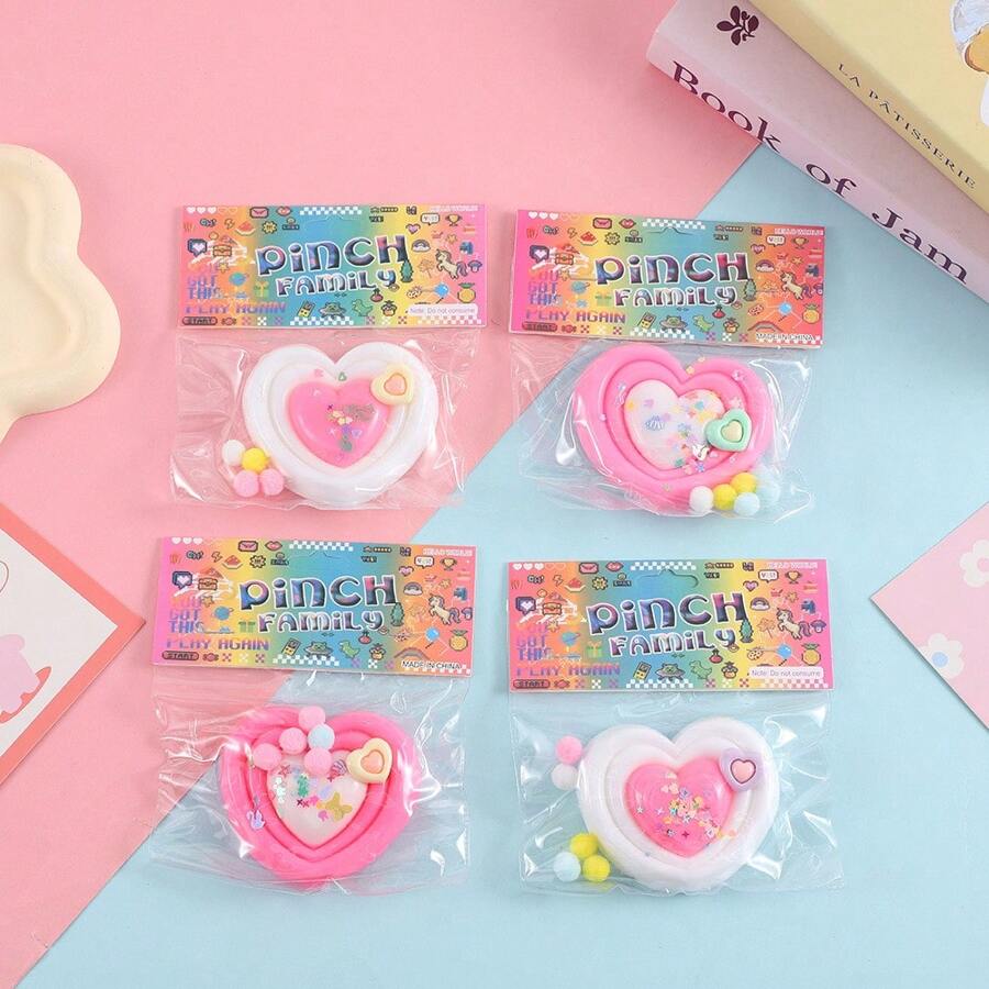 High-Quality Realistic Heart-Shaped Stress Relief Squeeze Toy, Squishy ...