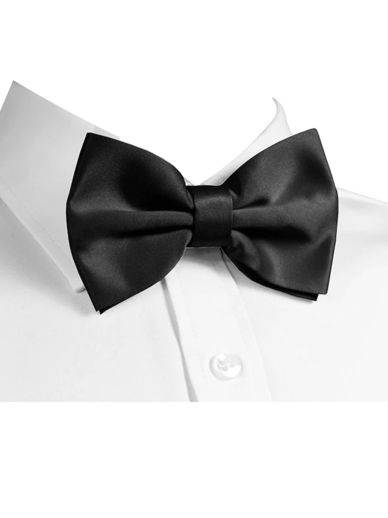 Trilece Bow Ties For Men - Men's Solid Pretied Bowties For Formal Wear ...