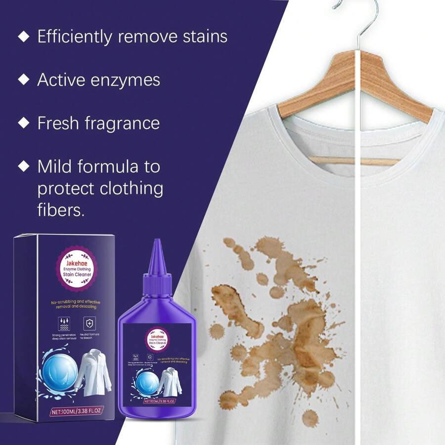 Active Enzyme Clothing Stain Remover Yellow Stain Stain Remover Mildew ...