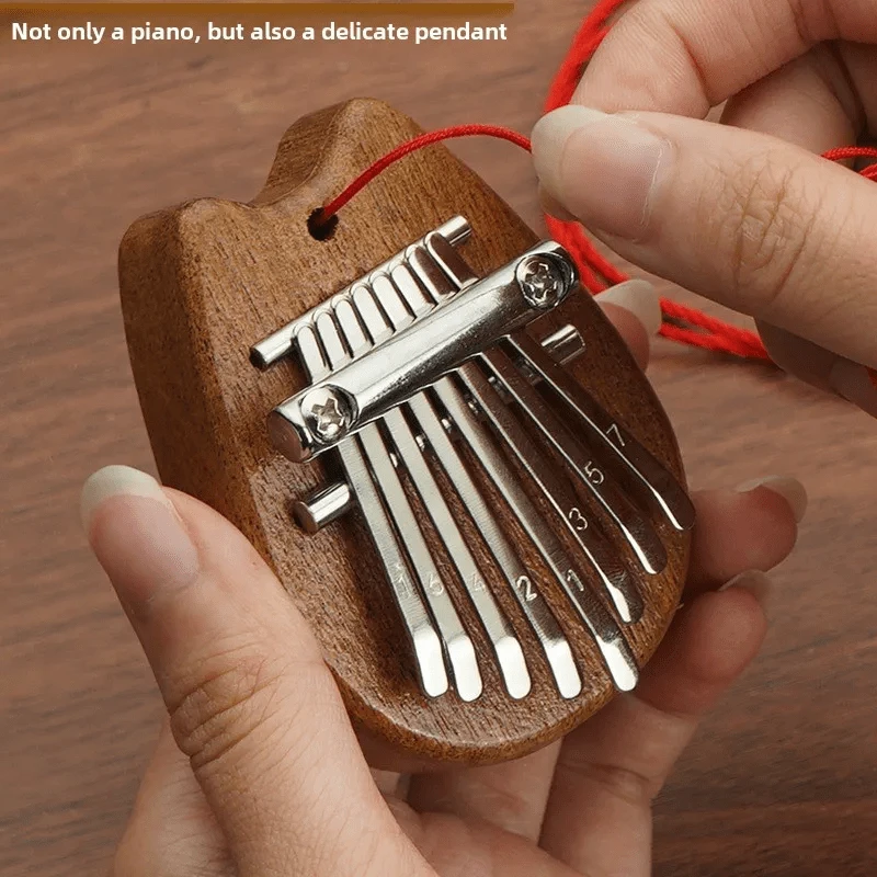 8-Key Thumb Piano Kalimba Mini Finger Piano Portable Unique Musical ...