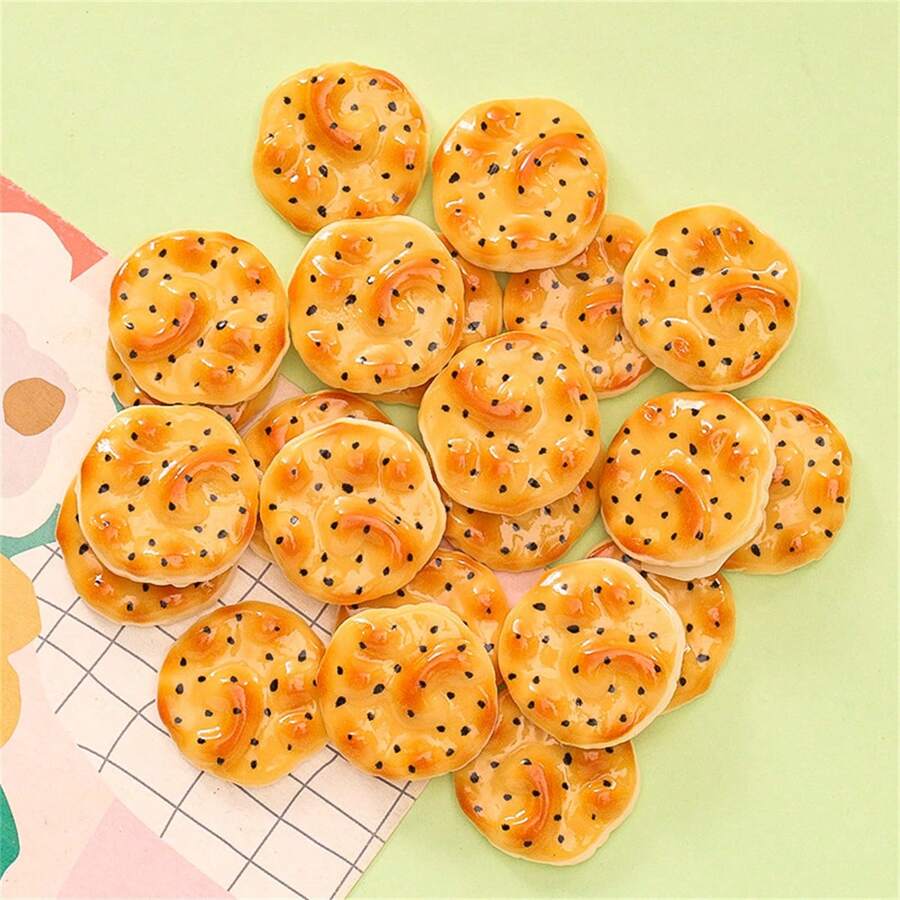 6pcs Realistic Food Biscuit Fridge Magnets, Kitchen Decorative ...