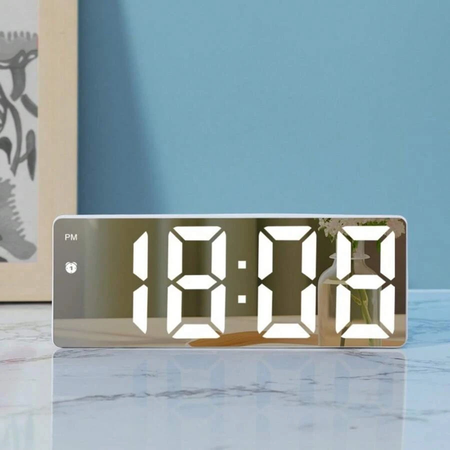 LED Simple Style Mirror Clock For Home, Alarm Clock for Sale Australia ...